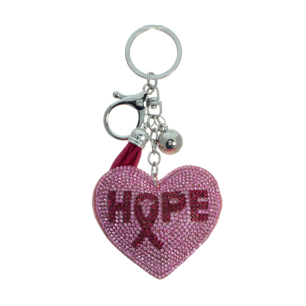 31270 LROS HEART KEYCHAIN WITH HOPE - Keychains