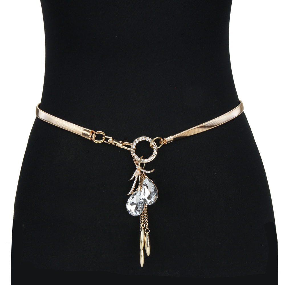 BTY7212 G GCL METAL STRETCH BELT - Belts