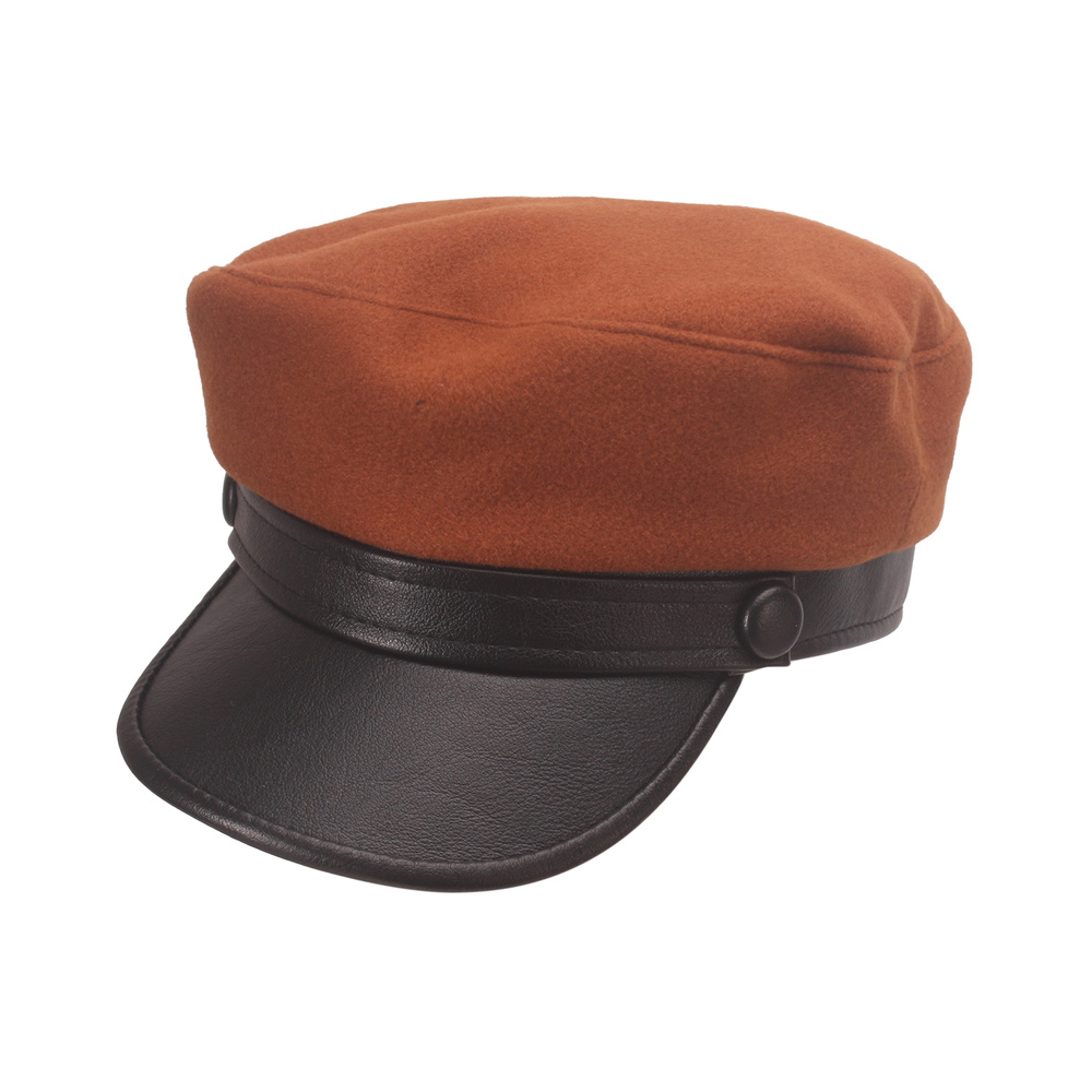 HTC2241 PK CAPTAIN NEWSBOY TRAIN CONDUCTOR CAP - Winter Hats