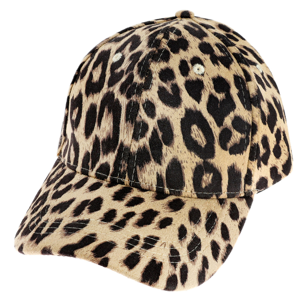 HTC2492 LLE LEOPARD CHEETAH PRINT HAT CAP - Casual - Caps