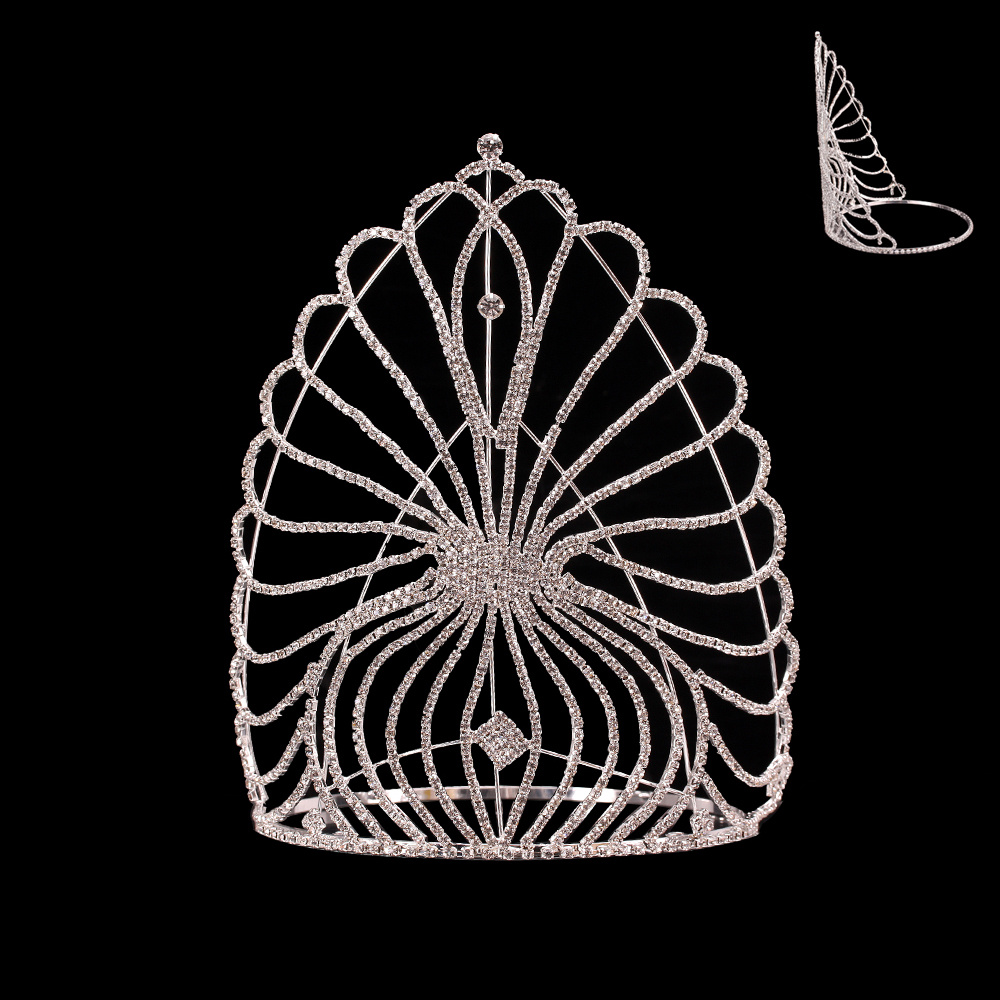 HTY8029 S RHINESTONE TALL LOOP CROWN - Extra Large
