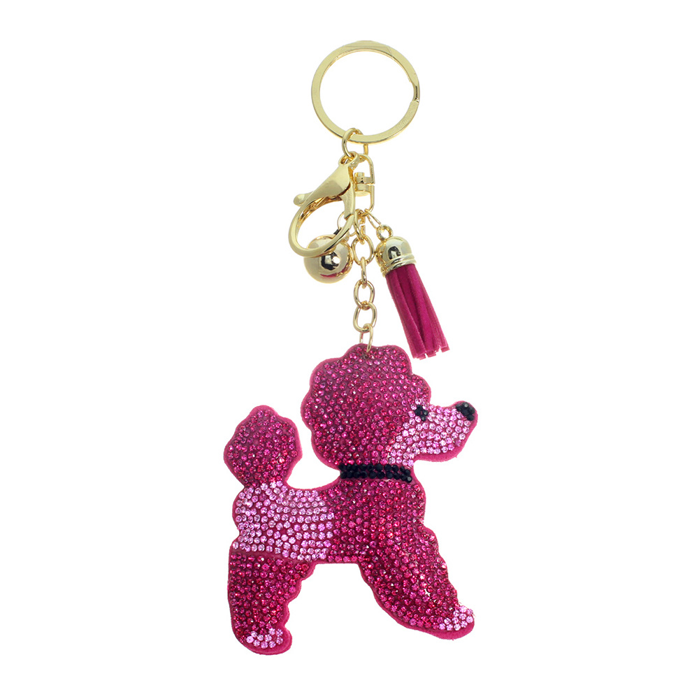 K0771 ROG STONED POODLE KEYCHAIN - Keychains