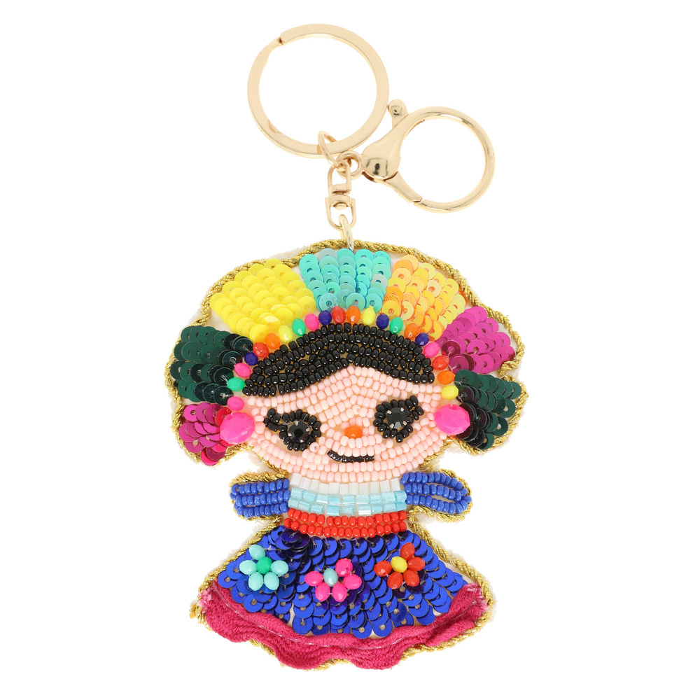K16551 PK MEXICAN DOLL LELE KEY CHAIN - Keychains